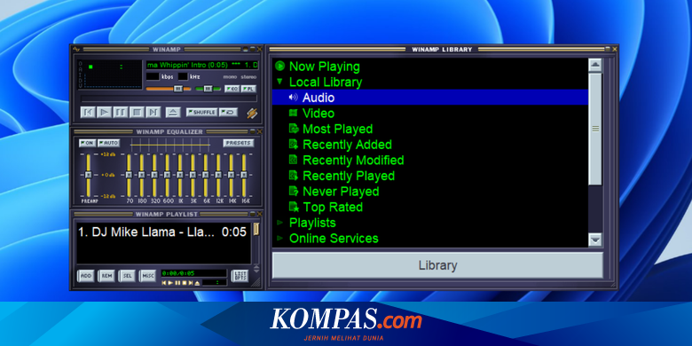 Winamp Versi "Reborn" Resmi Dirilis, Tampilan Lama dengan Sejumlah Fitur Baru