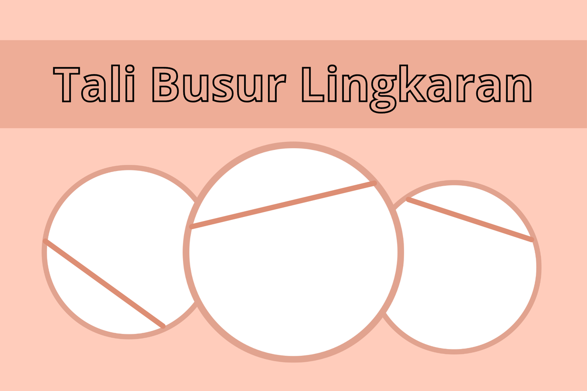 Tali Busur Lingkaran: Pengertian, Sifat, dan Rumusnya