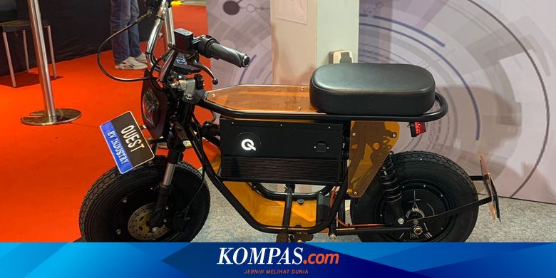 Semakin Canggih, Motor Listrik Quest Atom II Meluncur di IIMS 2023