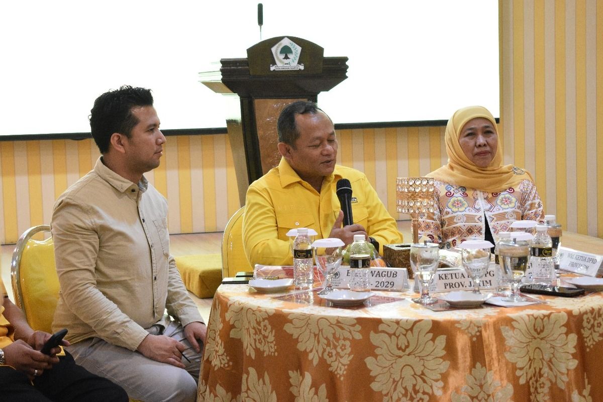 Golkar Siap Menangkan Khofifah-Emil meski Lawan Kotak Kosong