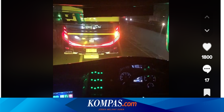 Sebelum Menyalip, Kenali Kode Lampu Sein dari Sopir Bus