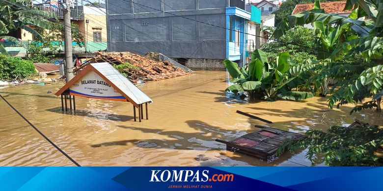 28 RT di Jakarta Masih Terendam Banjir Pagi Ini