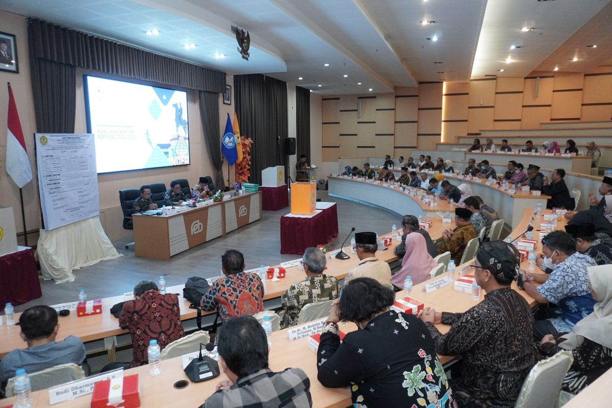 Akhmad Sodiq Terpilih Lagi Jadi Rektor Unsoed untuk Periode Kedua
