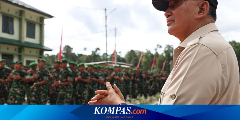 Menhan Tinjau Batalyon Teritorial di Papua Selatan, Pastikan ...