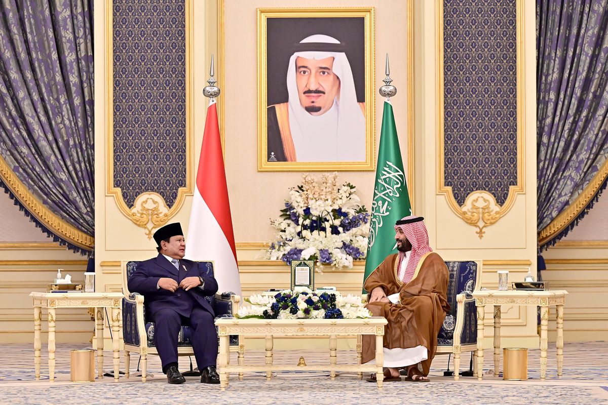 Prabowo dan Pangeran MBS Bentuk DKT Indonesia dan Arab Saudi