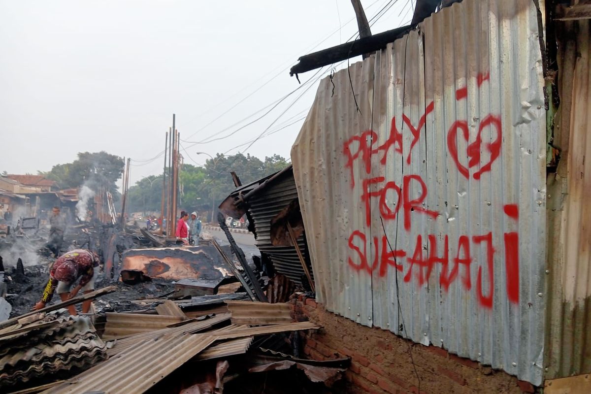 Kawasan Sukahaji Terbakar di Tengah Sengketa, Warga Curiga Ada Unsur Kesengajaan