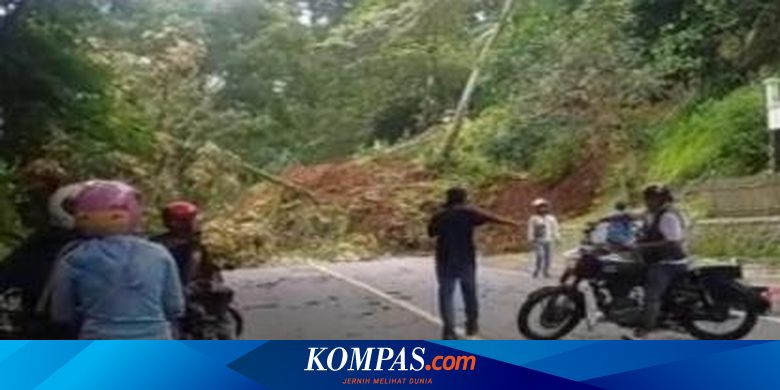 Longsor, Kawasan Puncak Cianjur-Bogor Lumpuh Total, Lalin Menuju Bandung Ditutup