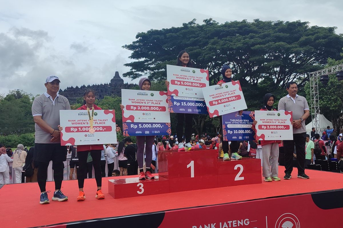 Borobudur Marathon 2024 Berakhir, 66 Pelari Diganjar Total Hadiah Rp 2 ...
