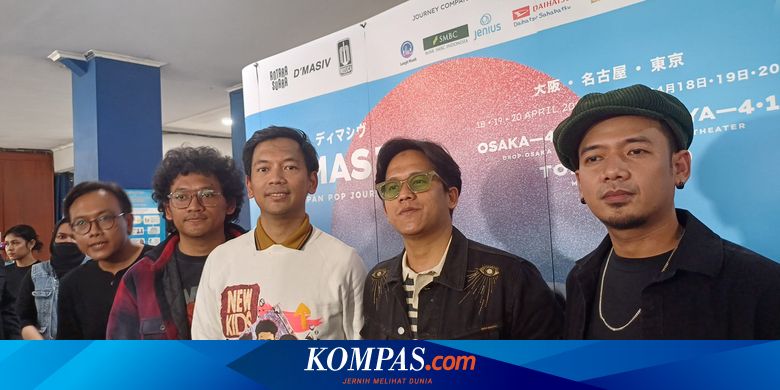 D’MASIV Bakal Gelar Konser Debut di Jepang Lewat Tur Japan Pop Journey