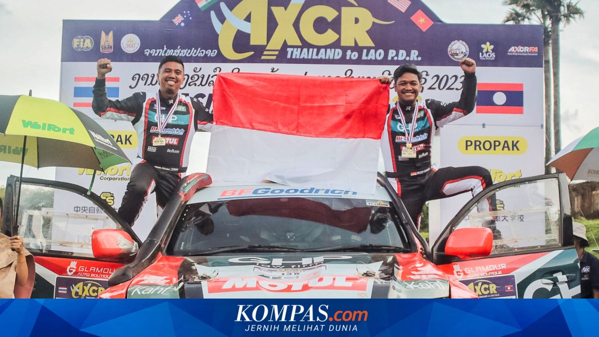 Julian Johan Finis Tanpa Kendala di AXCR 2023