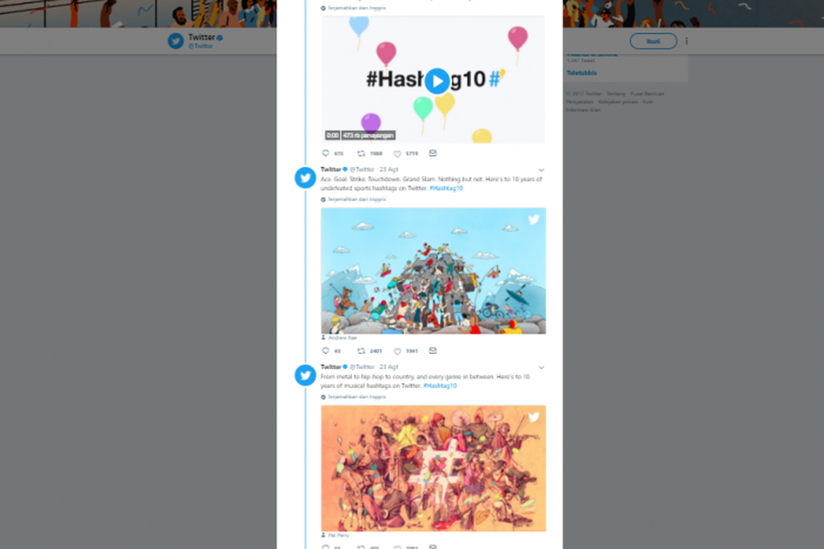 Twitter Permudah Bikin "Kultwit" dengan Fitur Thread