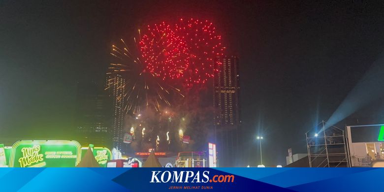 PRJ 2025 Resmi Ditutup, Pesta Kembang Api Hiasi Langit Jakarta