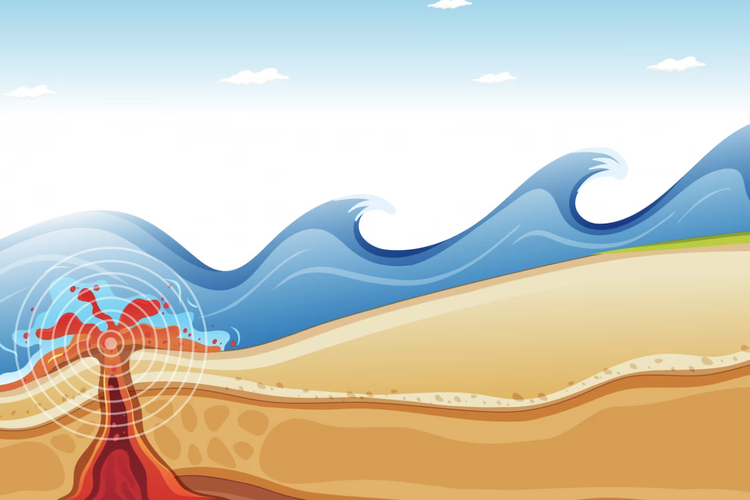 Bagaimana Proses Terjadinya Tsunami? Berikut Penjelasannya