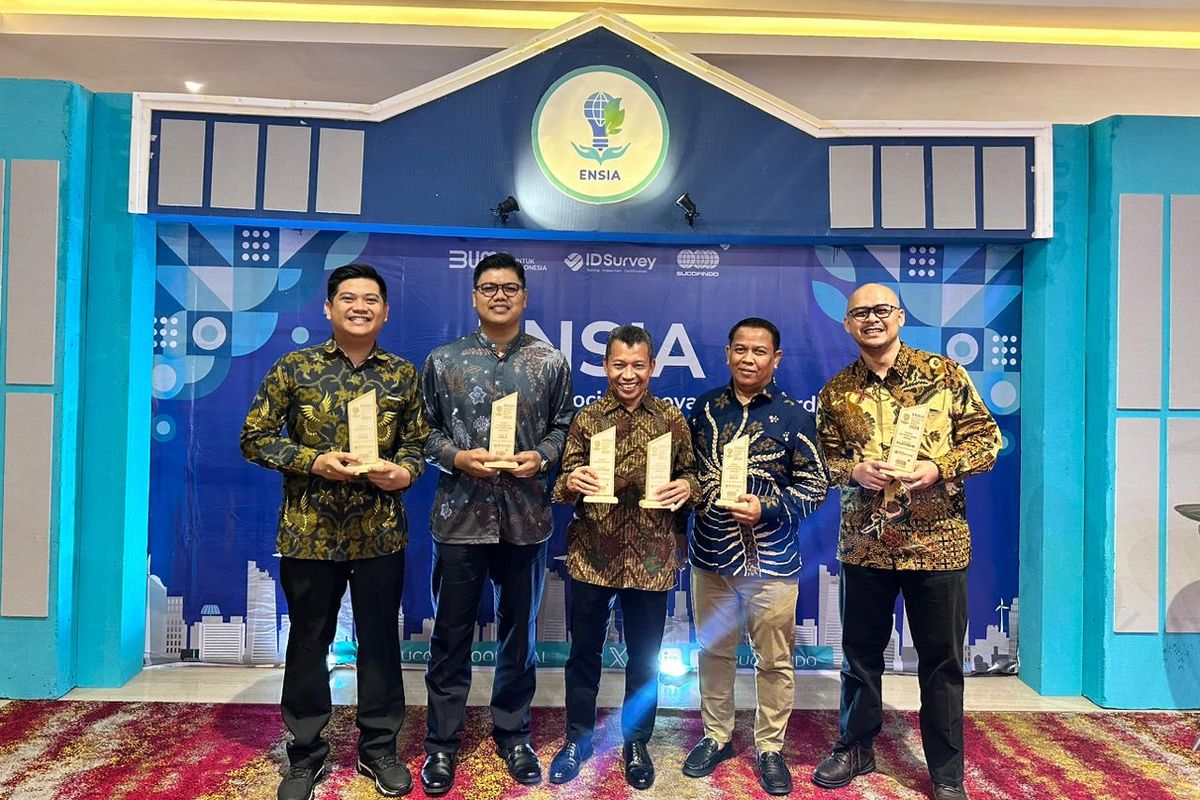 Kembangkan Inovasi Lingkungan dan Sosial, Antam Raih 11 Penghargaan ENSIA 2023