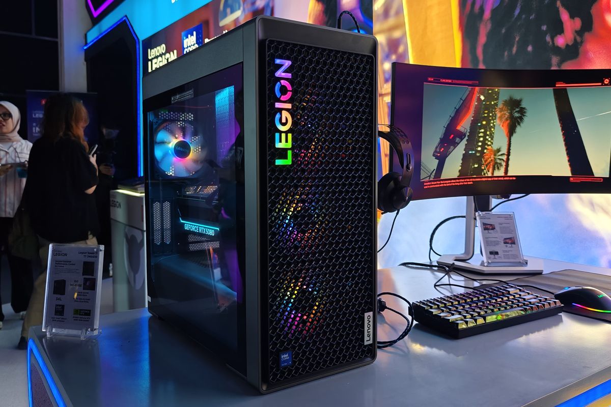 Lenovo Rilis PC Gaming Legion Tower 5i dan 7i di Indonesia, Harga mulai ...