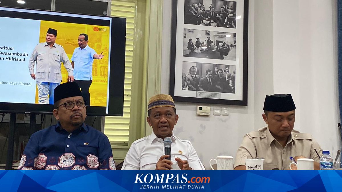 Bahlil Maafkan Penyebar Meme Dirinya: Saya Sudah Biasa Dihina sejak Kecil