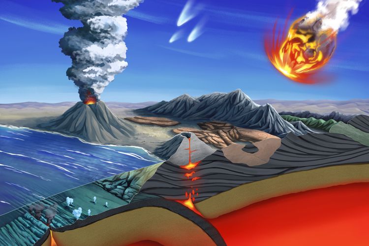 Metana Dapat Jadi Tanda Kehidupan di Luar Bumi yang Bisa Dideteksi ...