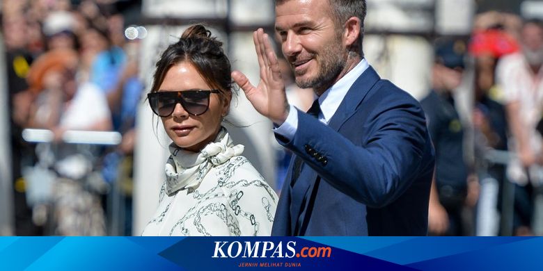 Foto Beckham dan Victoria Saat Menikah 20 Tahun Lalu