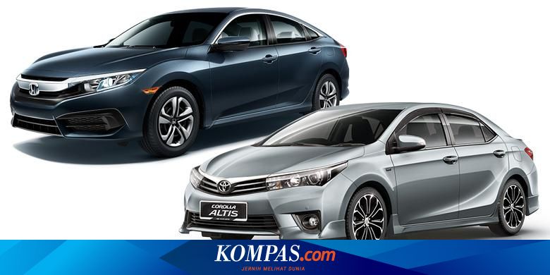 Adu Sakti Honda Civic Turbo Vs Toyota Altis