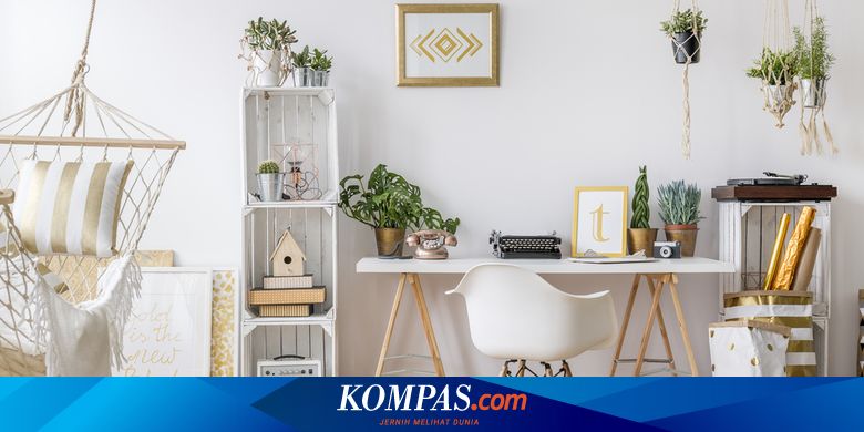 10 Cara Menyegarkan Tampilan Meja Kerja di Rumah yang Membosankan
