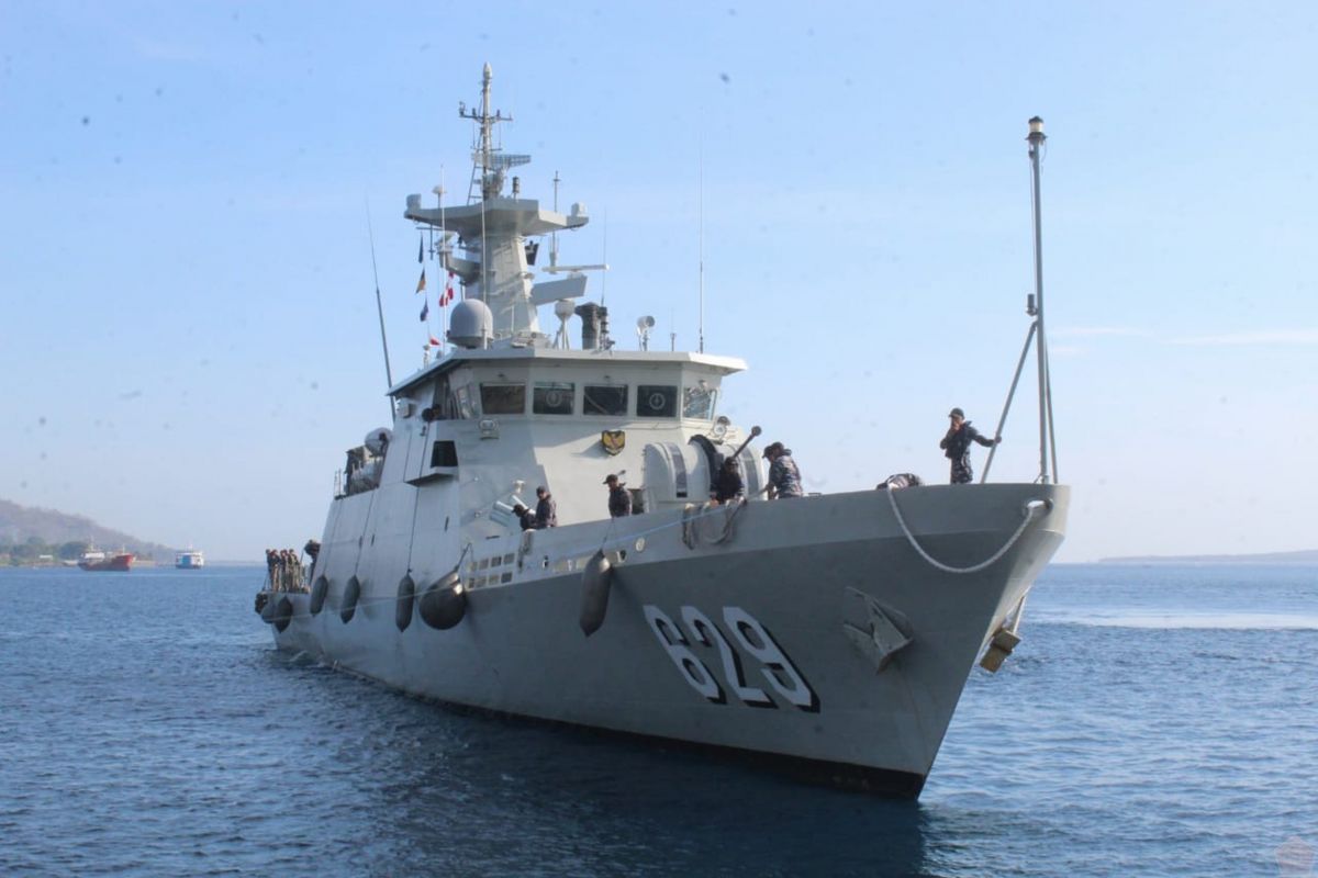 Spesifikasi KRI Tombak-629, Kapal Perang TNI AL Produksi Dalam Negeri ...