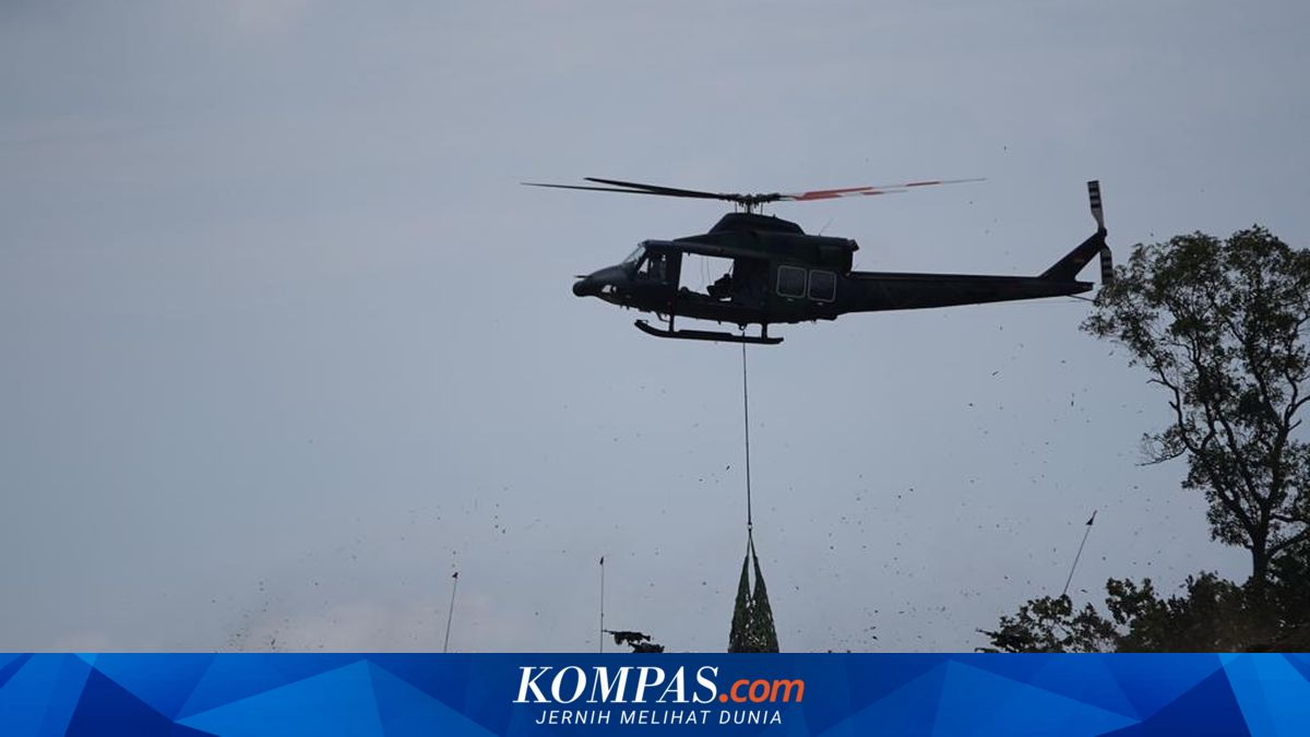 Aksi Helikopter hingga Tank Warnai Latihan Pertempuran Yonif Awang Long