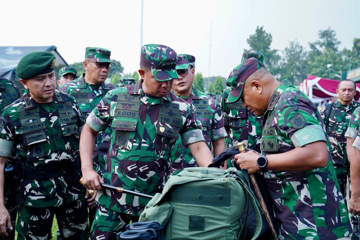 Panglima TNI Cek Batalyon Kesehatan Kostrad yang Disiapkan Berangkat ke ...
