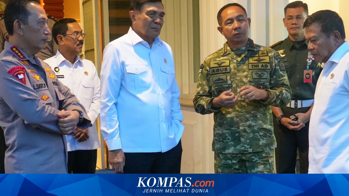 Menko Polkam, TNI, dan BIN Rapat Bahas Penanganan Banjir Sumatera