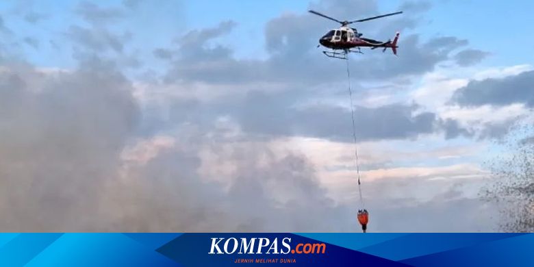 Tangani Karhutla di Kalsel, BNPB Berencana Tambah Helikopter "Water Boombing"