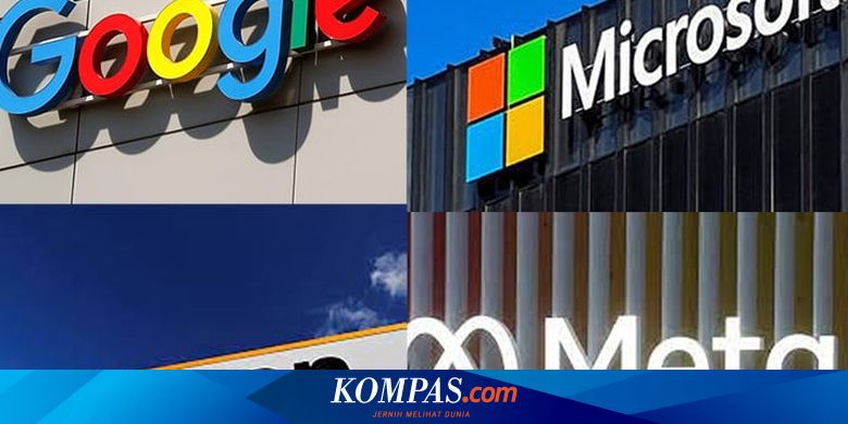 Microsoft, Meta, Google, dan Amazon Berlomba Investasi AI pada 2024