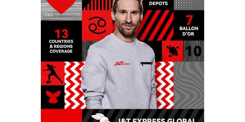 J&T Express Perkenalkan Lionel Messi sebagai Global Brand Ambassador