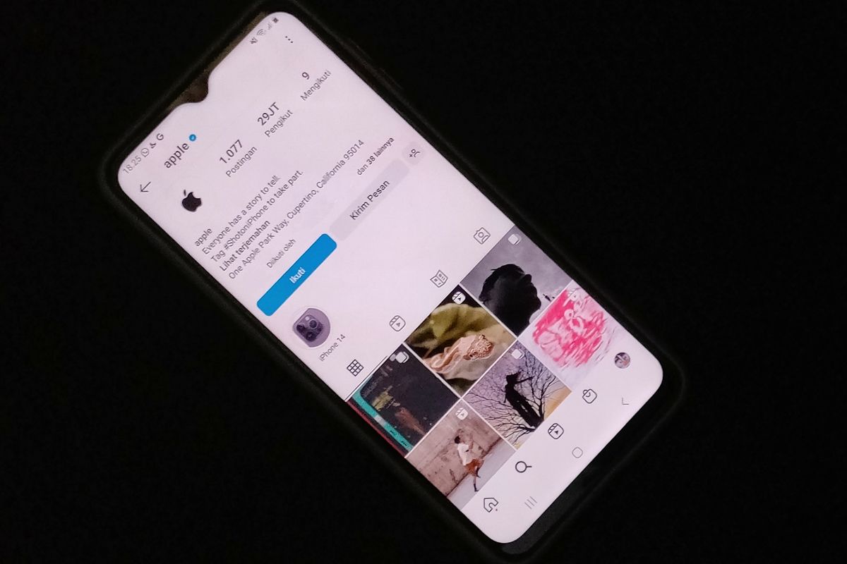 Bukan Produk, Akun Instagram Apple Malah Tampilkan Hasil Foto dan Video ...