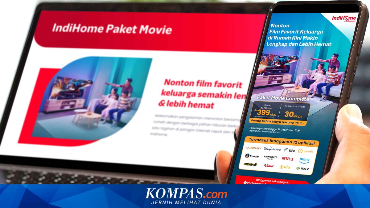IndiHome Punya Paket Movie Baru, Gratis Langganan Netflix, Disney Plus, dkk