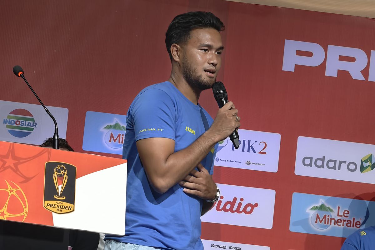 Muhammad Rafli Optimistis Arema FC Pertahankan Gelar Piala Presiden 2025