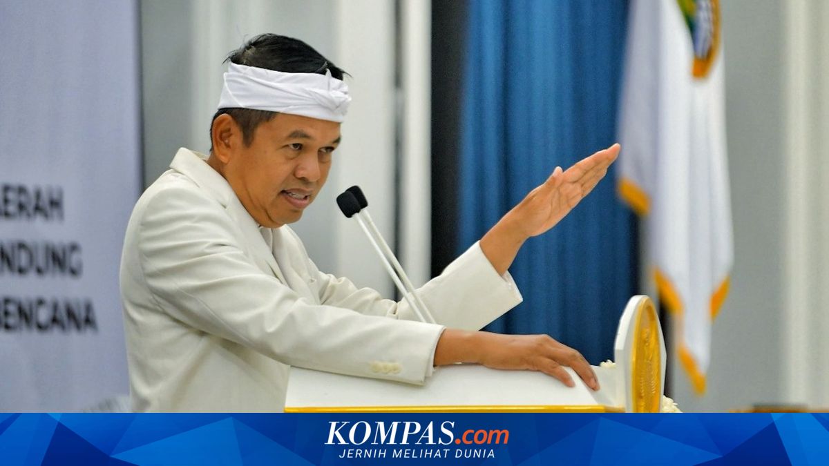 Dedi Mulyadi Tak Pakai Helm Saat Naik Motor Patwal, Ini Denda Tilangnya