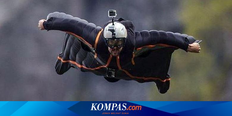 Atlet Terjun "Wingsuit" Tewas di Pegunungan Tiongkok