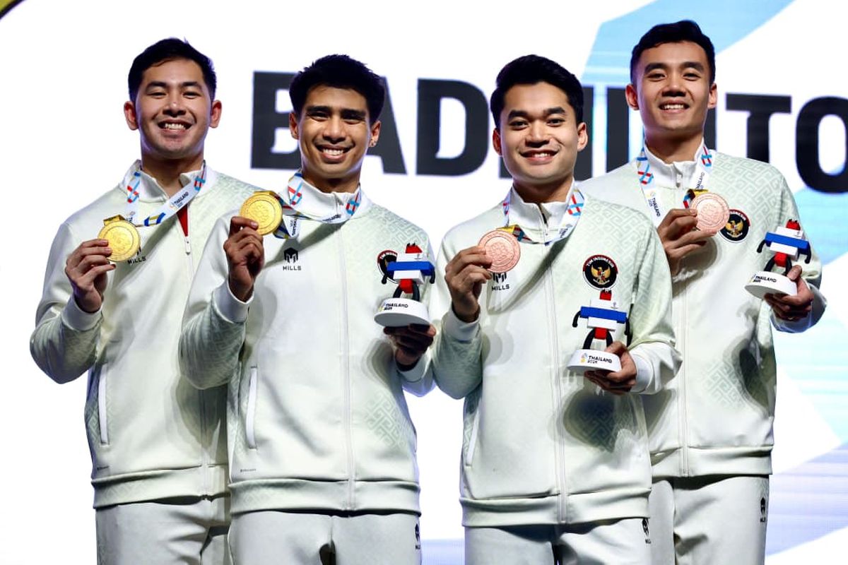 Daftar Atlet Indonesia Peraih Medali Emas SEA Games 2025 Thailand