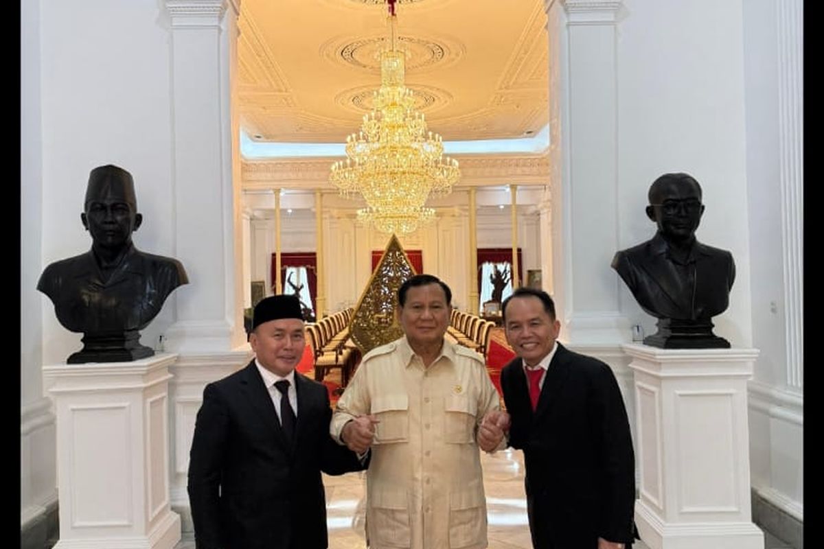 Cagub Kalteng Terpilih Agustiar Sabran Bertemu Presiden Prabowo di ...