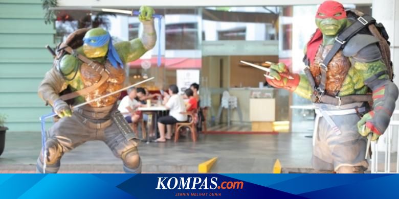 Akhir Pekan, Ajak Si Kecil "Selfie" Bareng Kura-kura Ninja di Serpong