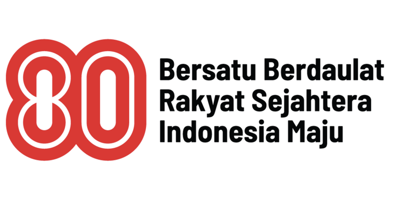 Unduh Logo Resmi HUT ke-80 RI di Sini, Lengkap Format PNG, JPG, PDF