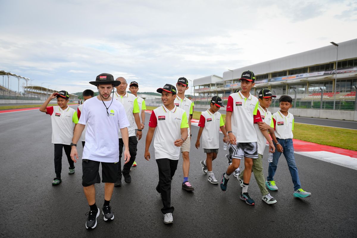 VR46 Riders Academy Gelar Latihan Bareng Pebalap Muda Indonesia