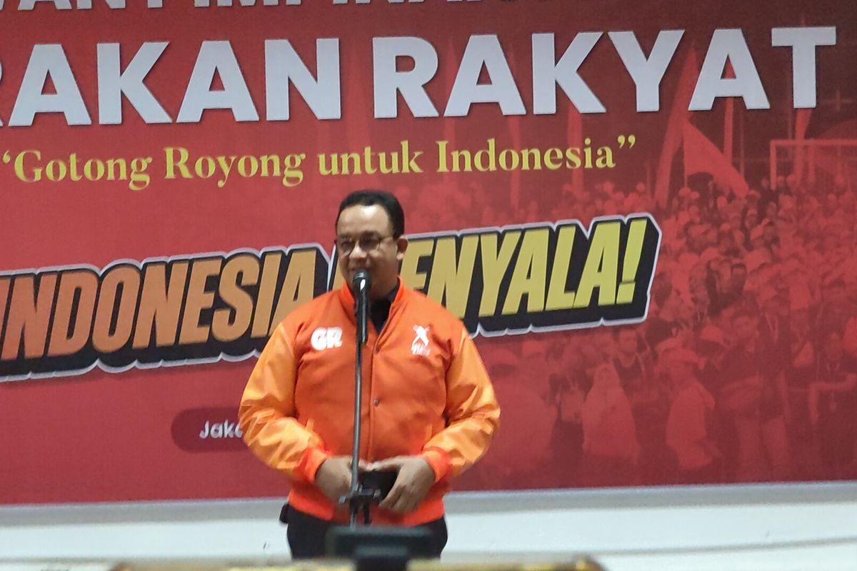 Soal Bergabung ke Gerakan Rakyat, Anies: Perjalanan Masih Panjang