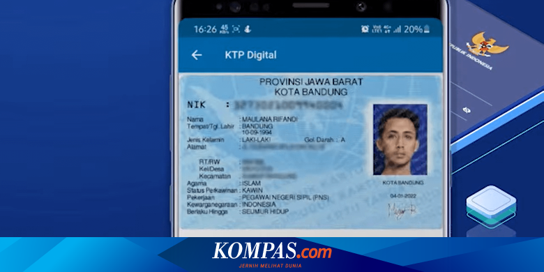 5 Hal yang Perlu Diketahui dari E-KTP Digital, Tujuan hingga Cara Aktivasi