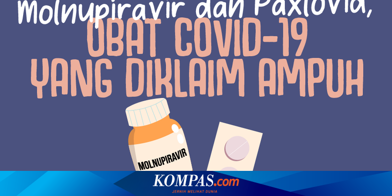 INFOGRAFIK: Molnupiravir dan Paxlovid Obat Covid-19 yang Diklaim Ampuh