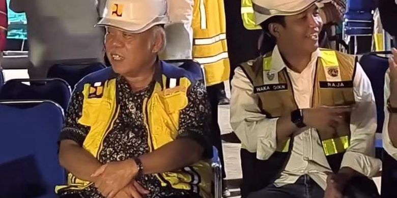 Basuki dan Raja Juli ke IKN, Tinjau Kesiapan Air