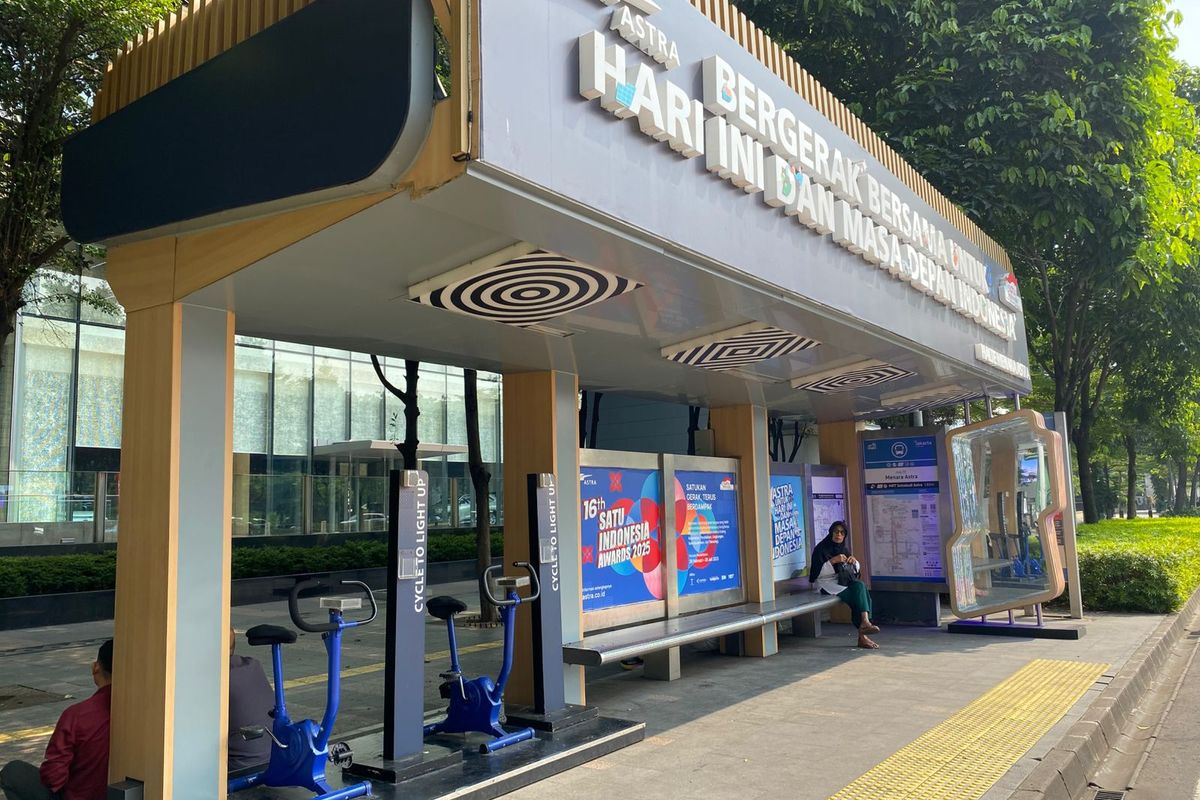 Warga Nilai Alat Gym di Halte Transjakarta Menara Astra Kurang Efektif