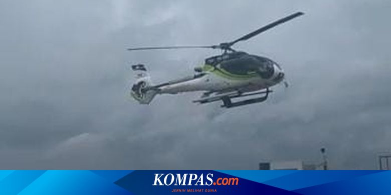 Cuaca Buruk, Helikopter Pj Gubernur Papua Barat Mendarat Darurat di Alun-alun Aimas Sorong