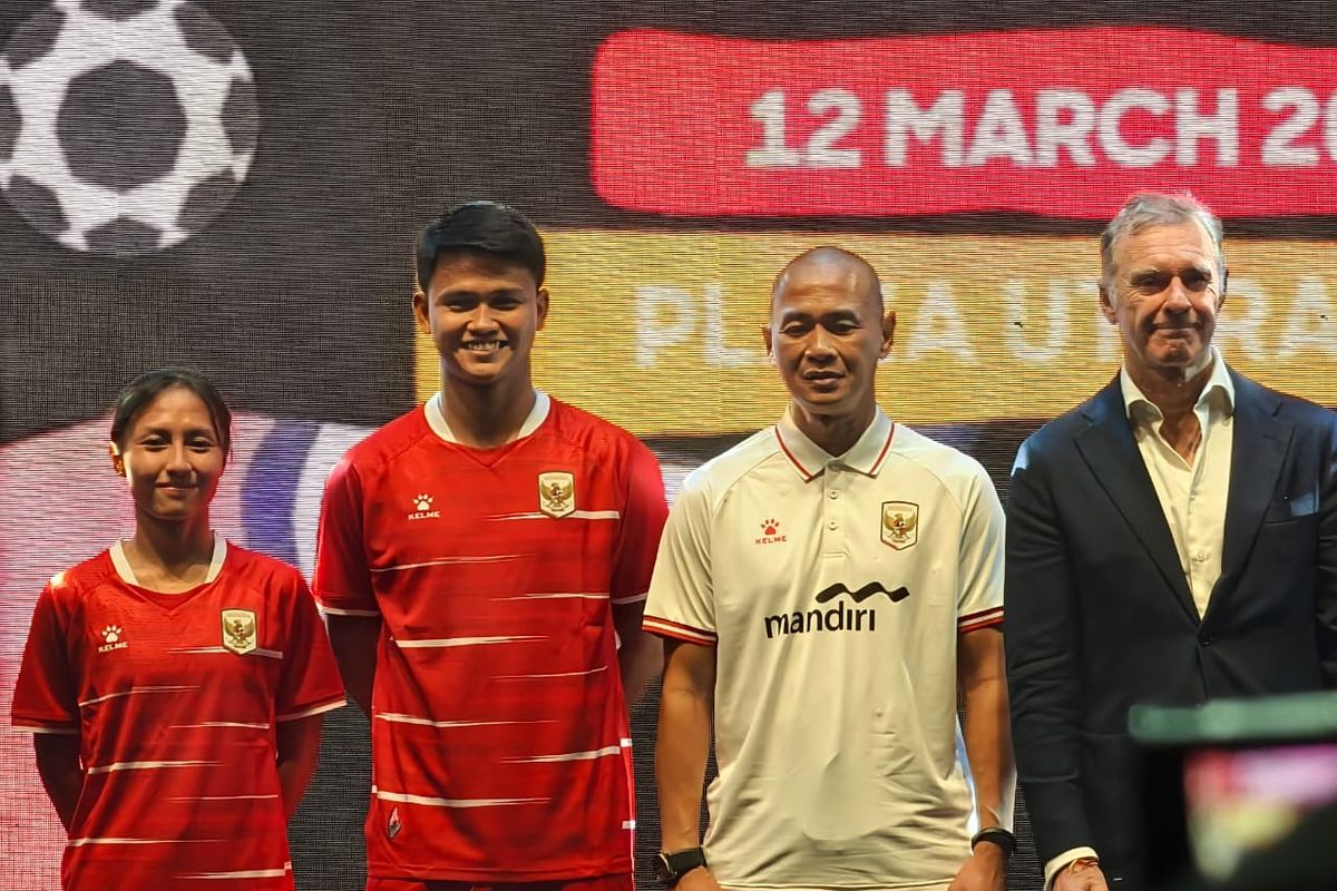 Resmi! Inilah Penampakan Jersey Baru Kelme dan Timnas Indonesia