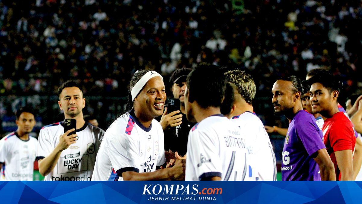 Mengapa Ronaldinho Cuma Main Sekali Bersama RANS Nusantara FC di Trofeo?