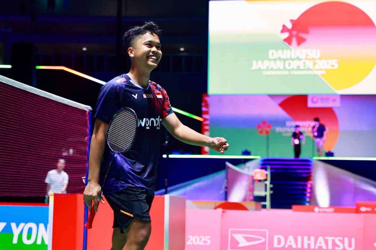 Jadwal Japan Open 2025: Ginting Kembali, 4 Wakil Indonesia Main Hari Ini